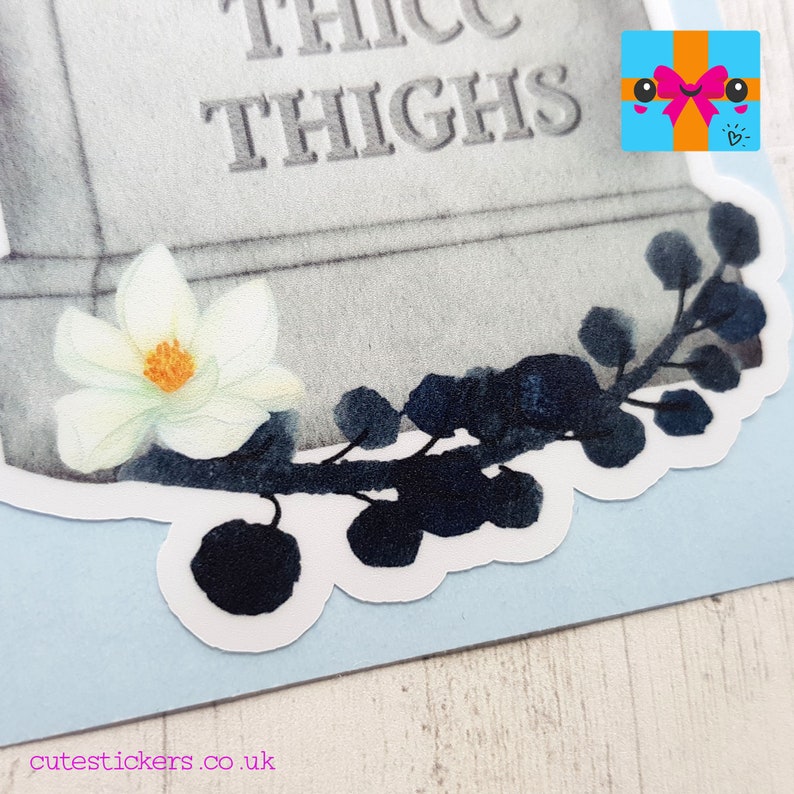 Thicc Thighs Monster Girl Stickers / Goth Gravestone Sticker - Etsy UK