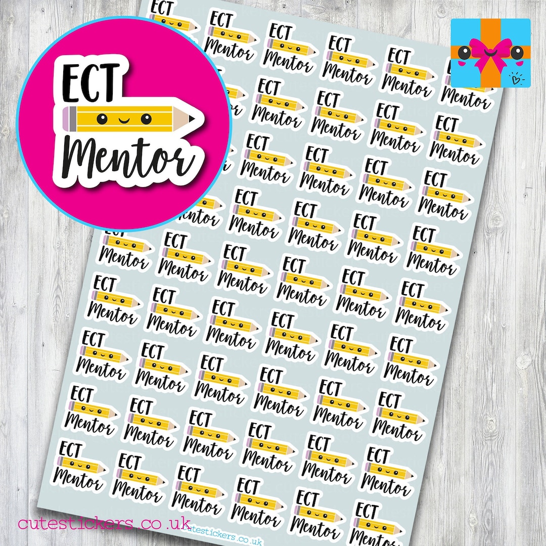 ECT Mentor Planner Stickers Early Career Teacher Functional Stickers X ...
