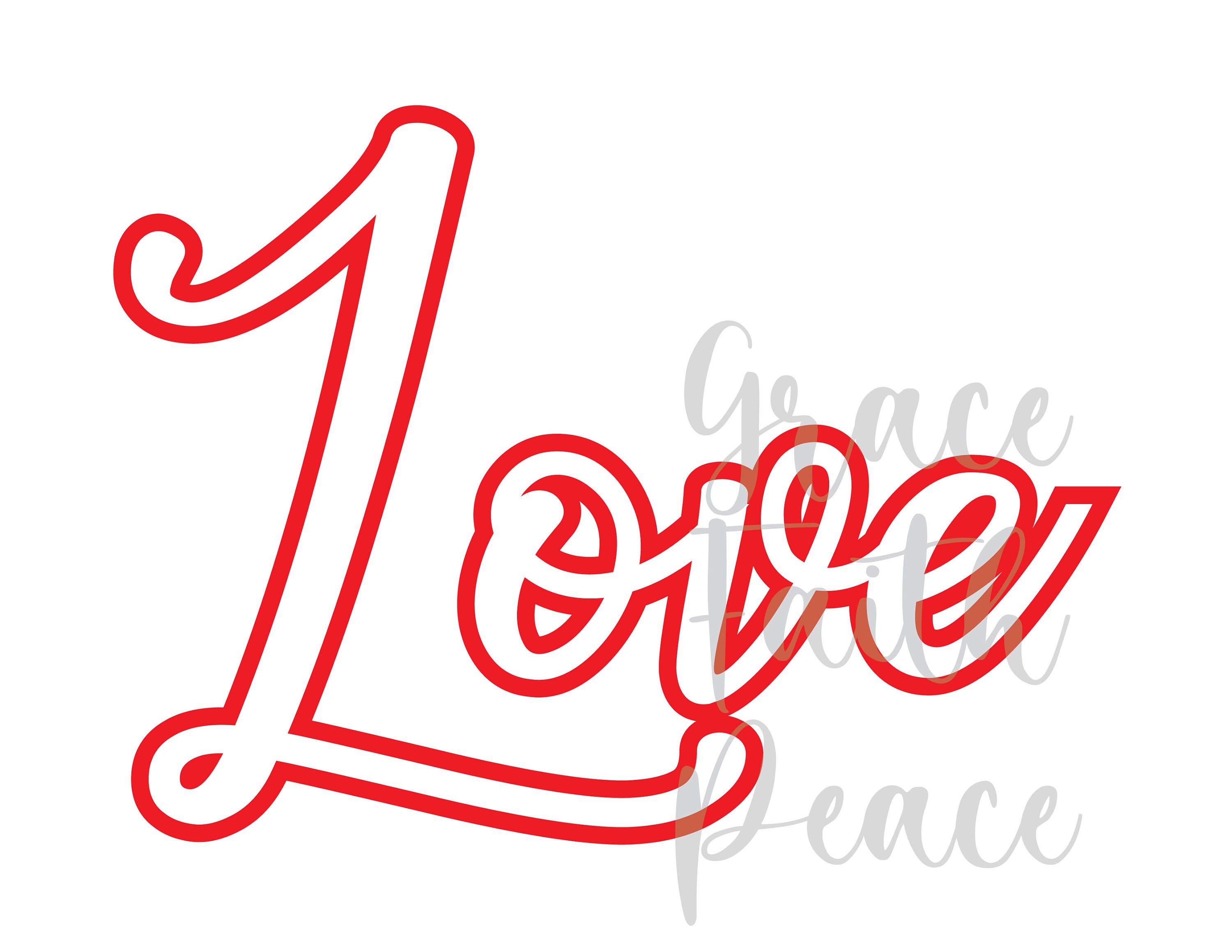 Love Svg Dxf Jpg Png | Etsy