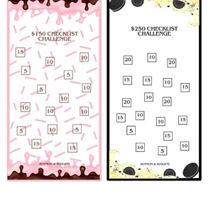 Checklist Challenge Bundle - Etsy