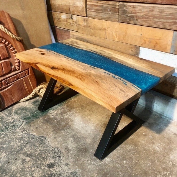 Cedar Epoxy Table - Etsy