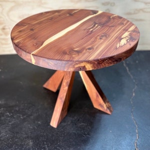 2 Handmade Aromatic Cedar End Table - Etsy