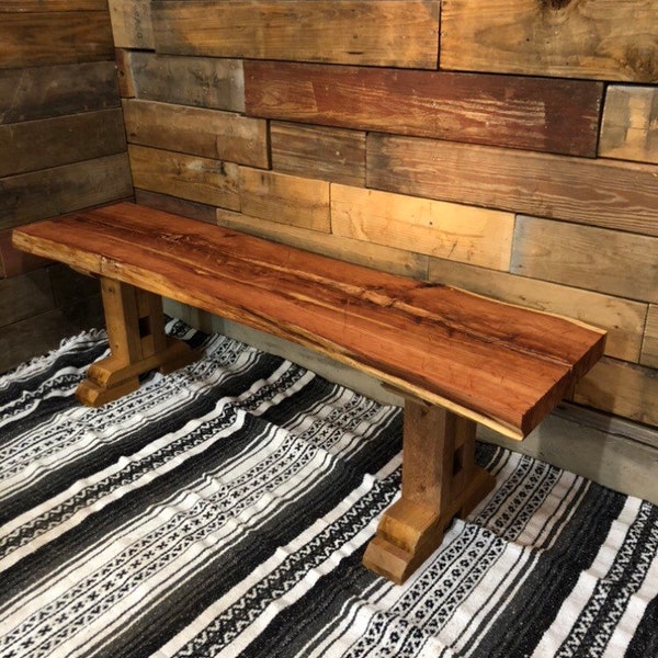 Cedar Bench - Etsy