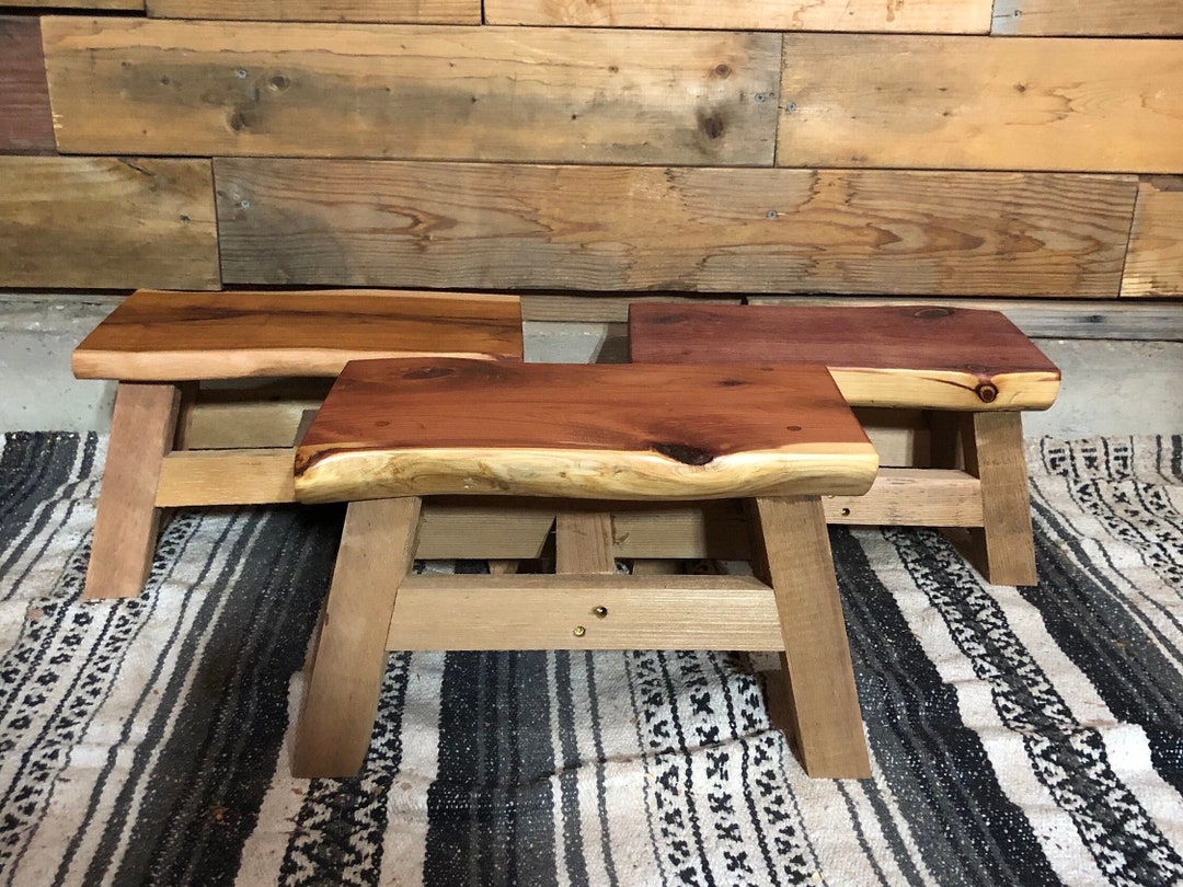10 Handmade Aromatic Cedar Step Stool Kitchen/bathroom - Etsy
