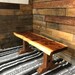 4' Handmade Cedar Bench Rustic or Smooth Finish 48in - Etsy