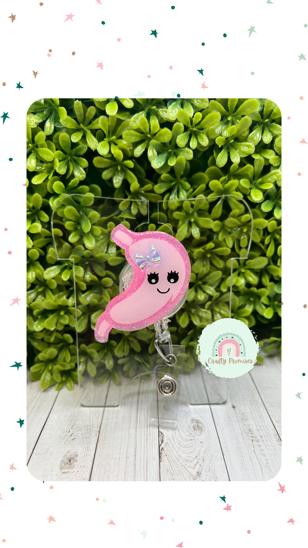 Stomach Badge Reel, Medical Badge Reel for Gastroenterologist ...