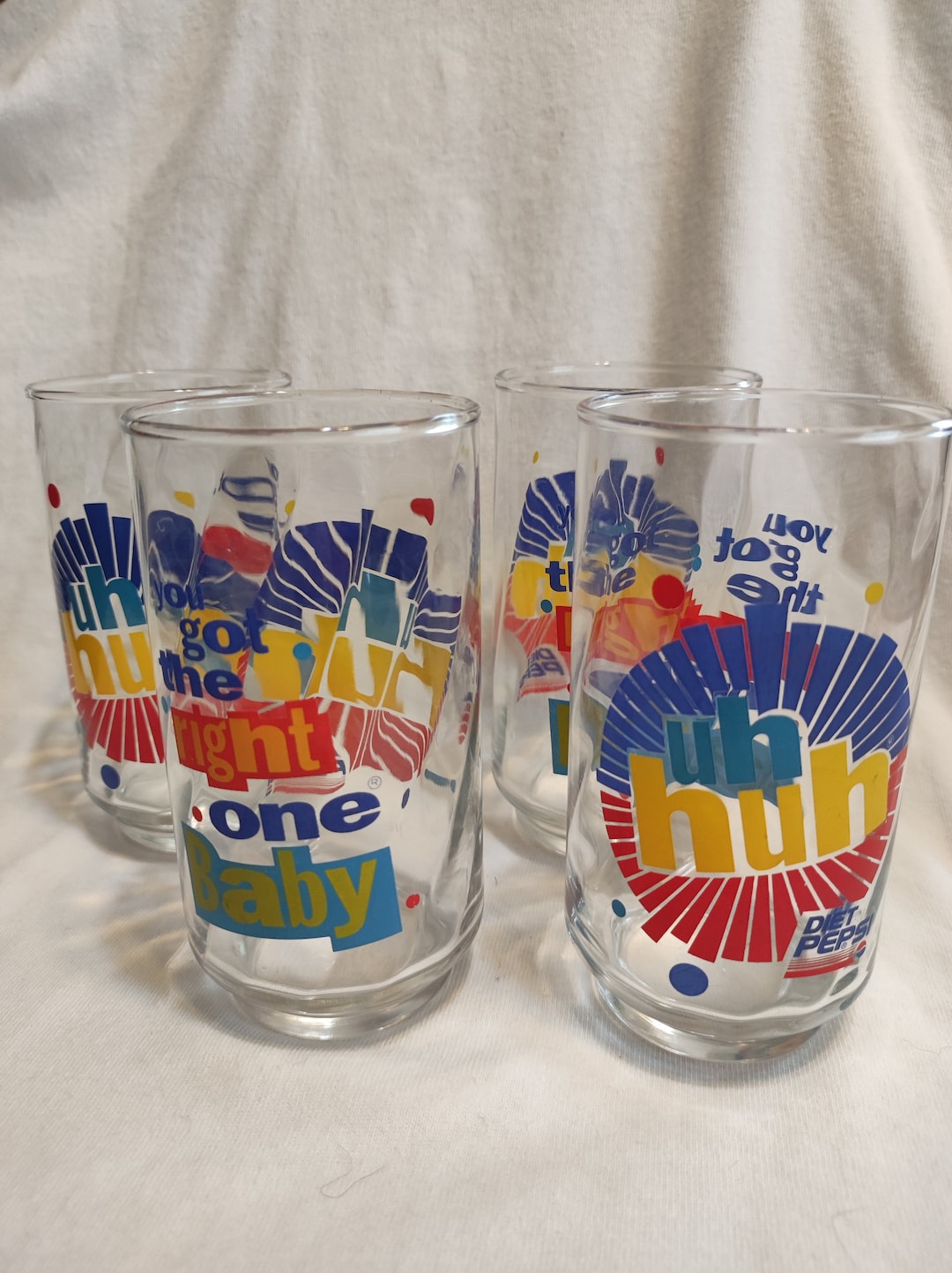 Diet Pepsi You've Got the Right One Baby Uh Huh Ray Charles Vintage ...