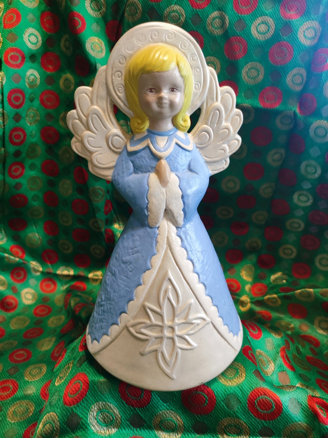 Vintage Hobbyist Christmas Snow Angel Blue and White - Etsy