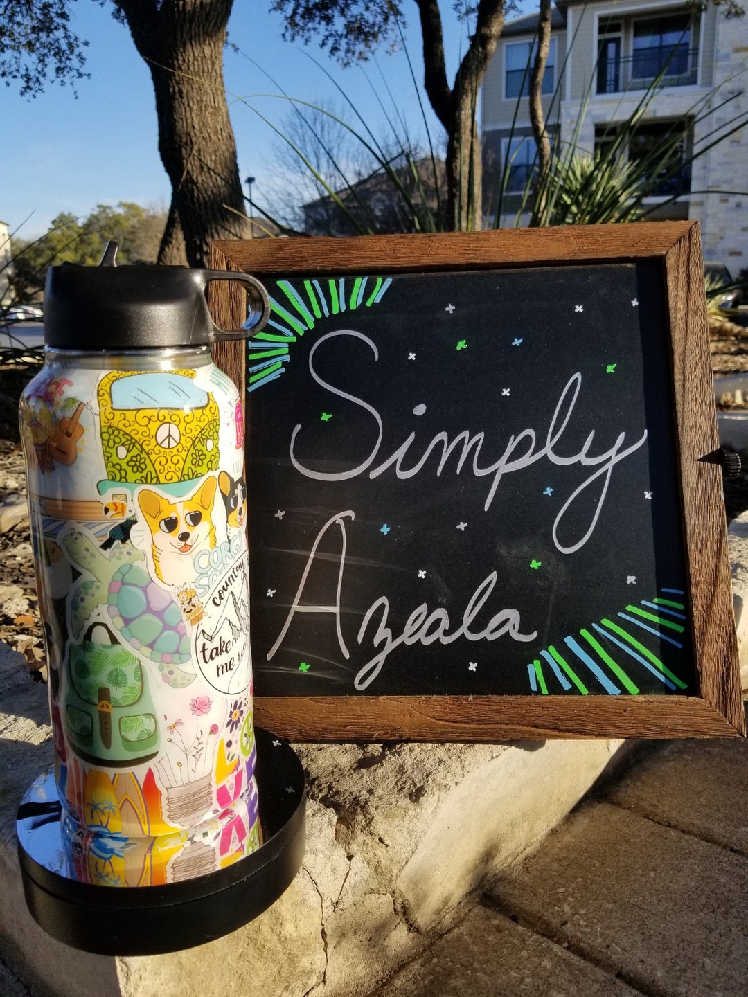 VSCO Girl Water Bottle - Etsy