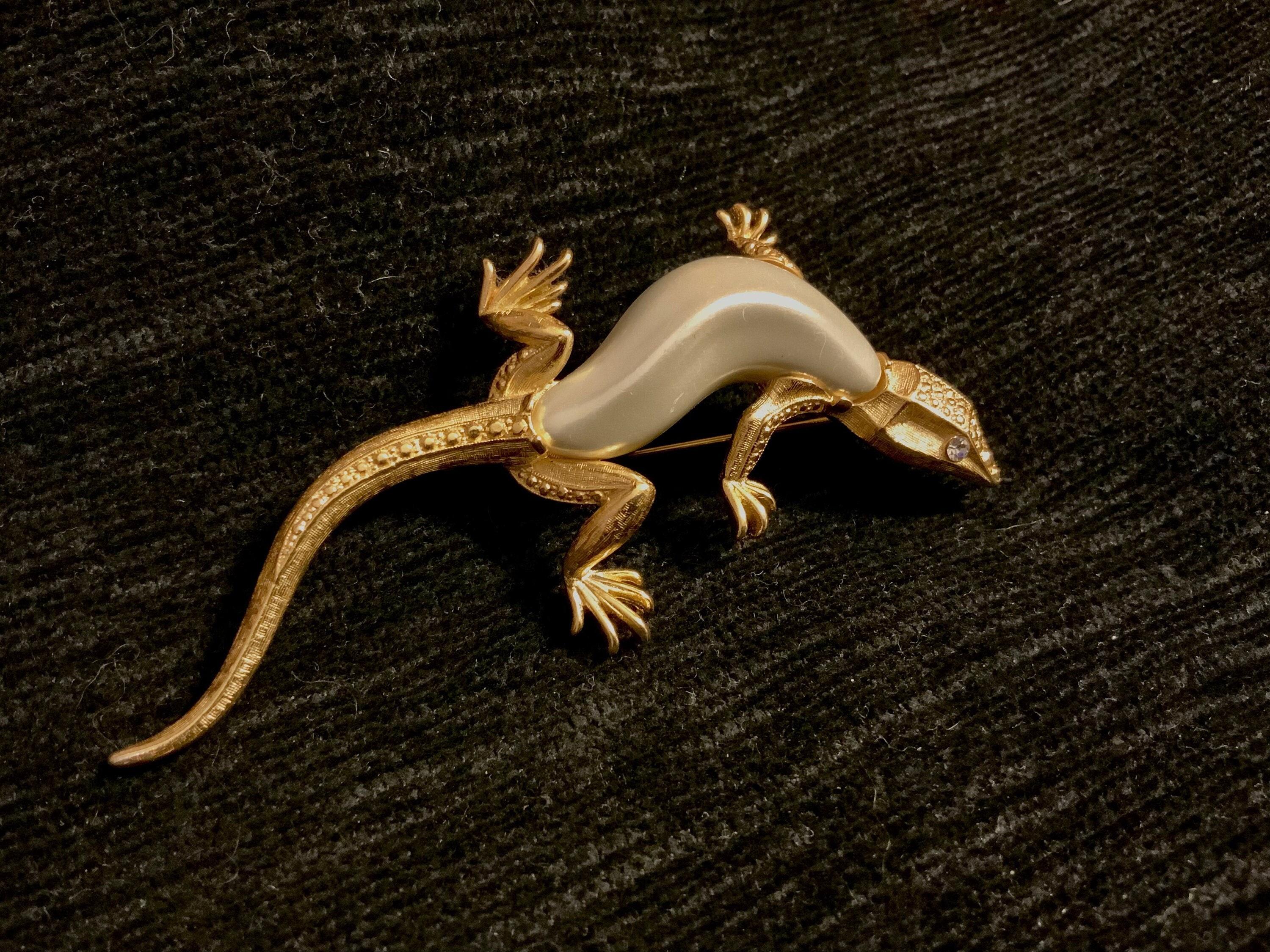 Rare TRIFARI TM Jelly Belly Alfred Philippe Limited Lizard Gecko ...