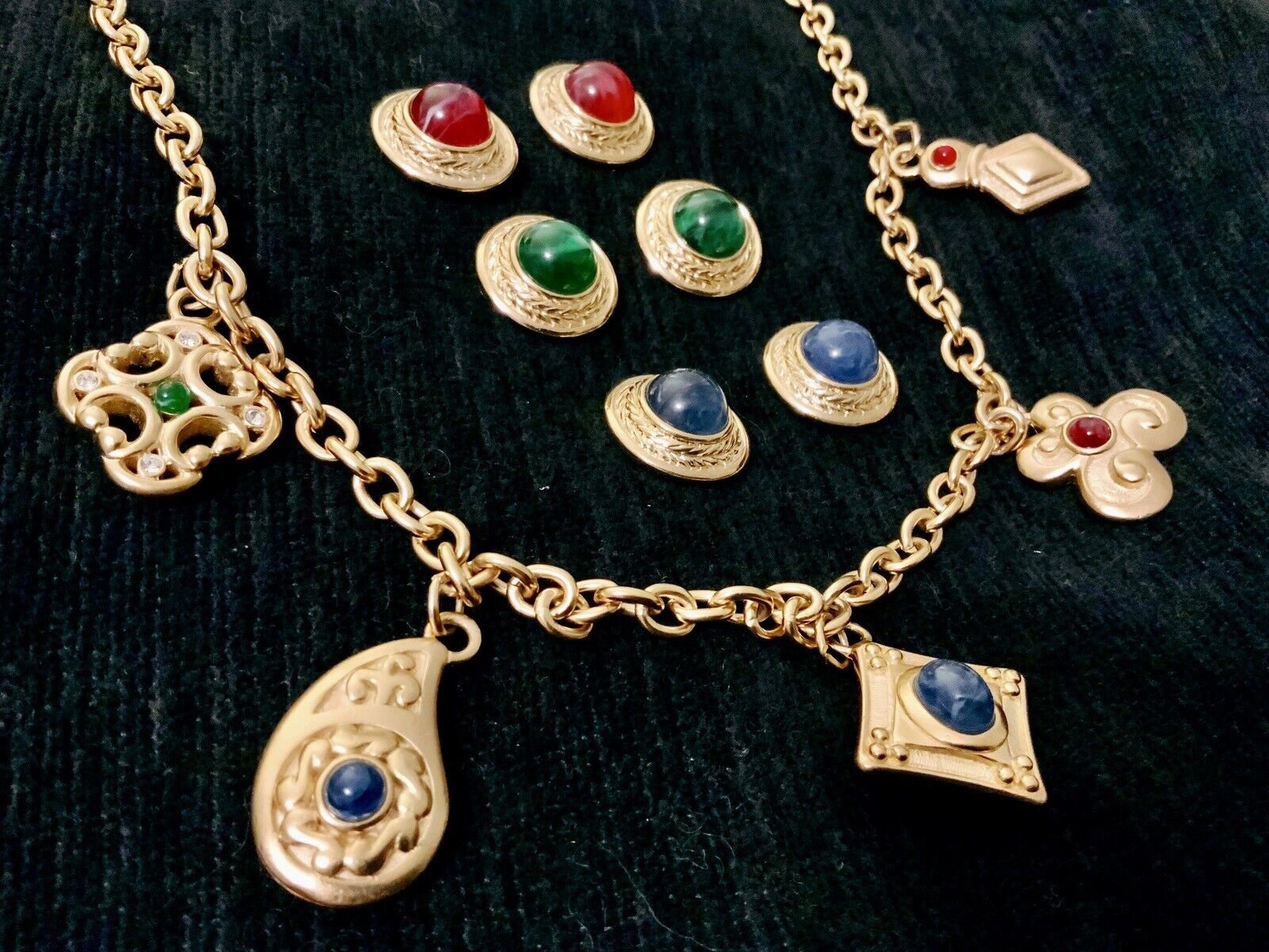 RARE Crown TRIFARI Alfred Philippe Designer Signed Jewels of India ...