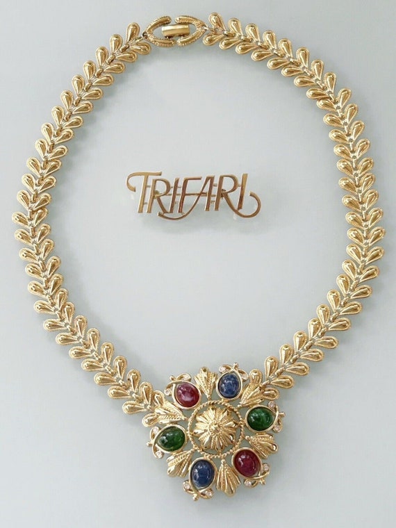 Vintage Alfred Philippe TRIFARI TM signed Jewels of I… - Gem