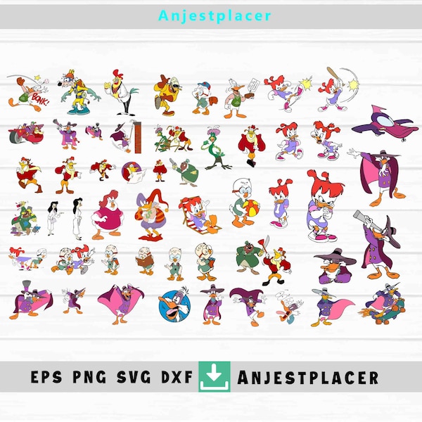 Cartoon Dxf File - Etsy