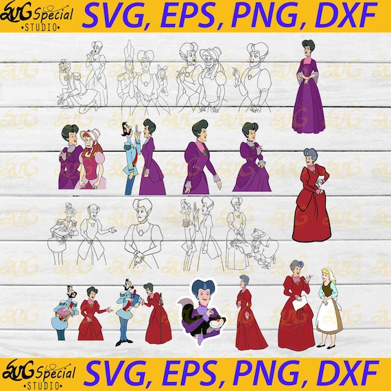 Cartoon Svg Bundle Cricut File Clipart Svg Png Eps Dxf - Etsy