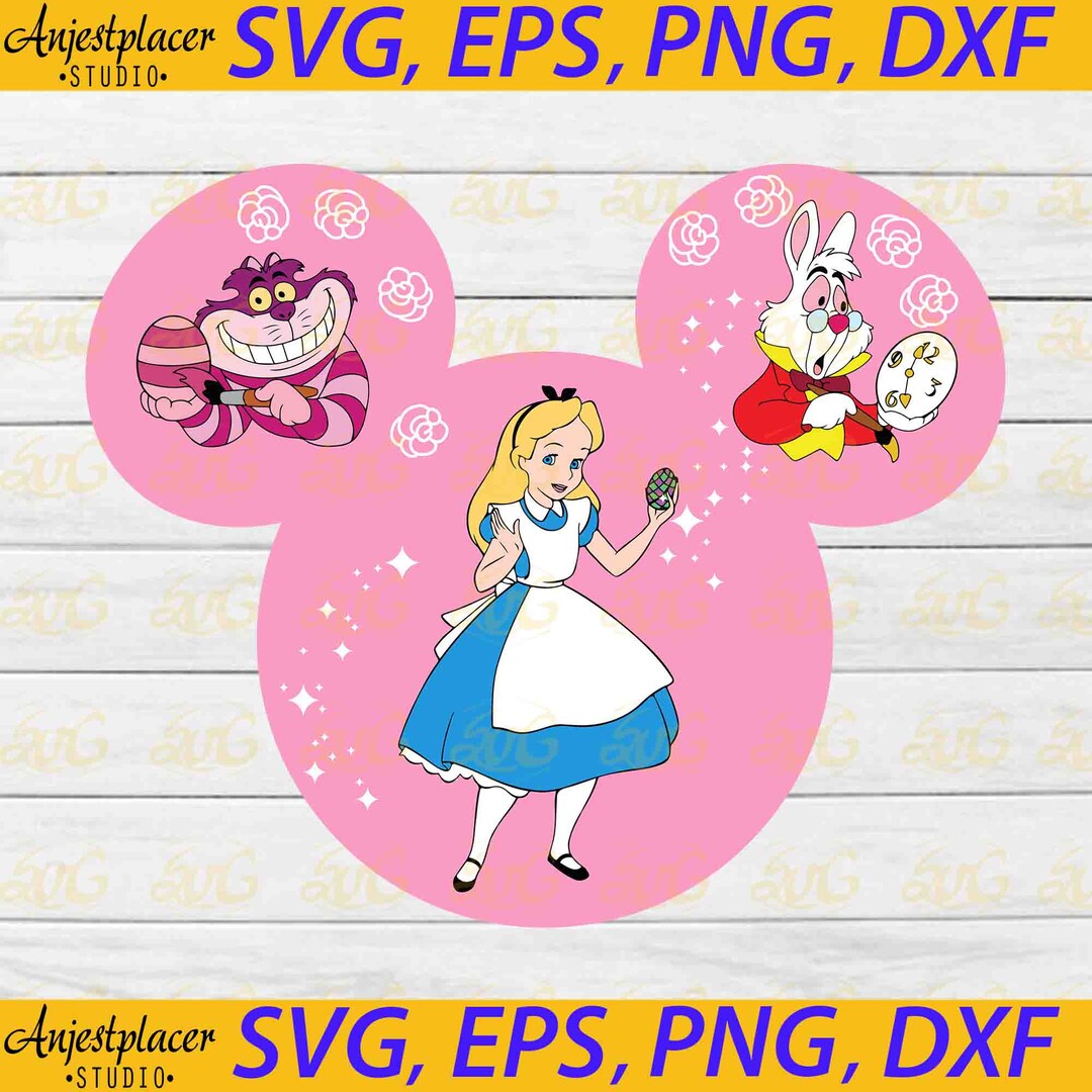 Mousse Ears Svg, Cartoon Svg, Cricut File, Clipart, Svg, Png, Eps, Dxf ...