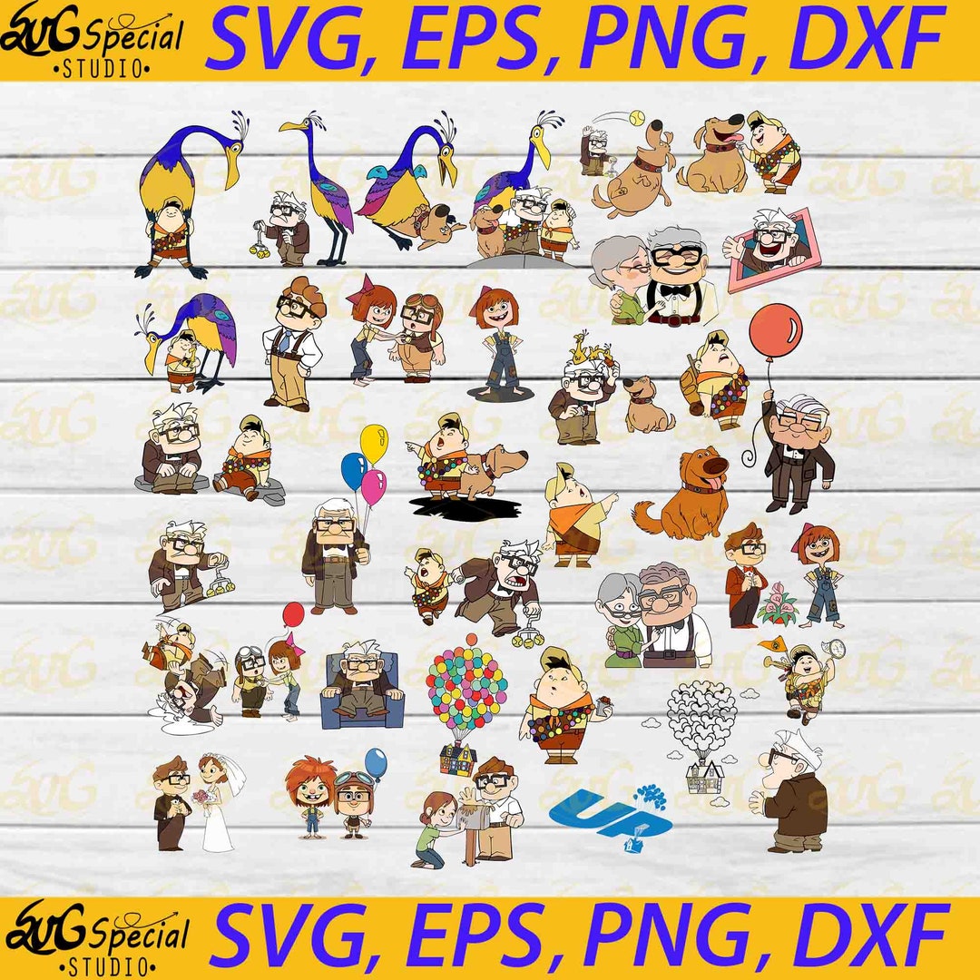 Bundle, Cartoon Svg, Cricut File, Clipart, Svg, Png, Eps, Dxf - Etsy