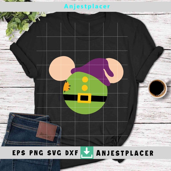 Dopey Dwarf Pattern - Etsy