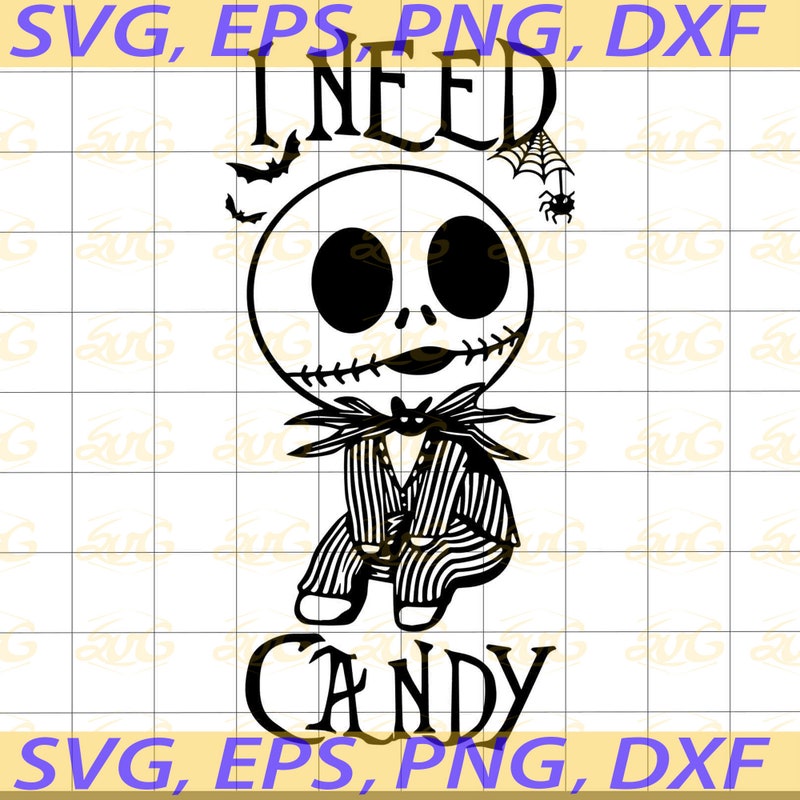 Baby Jack Skellington Svg - Etsy