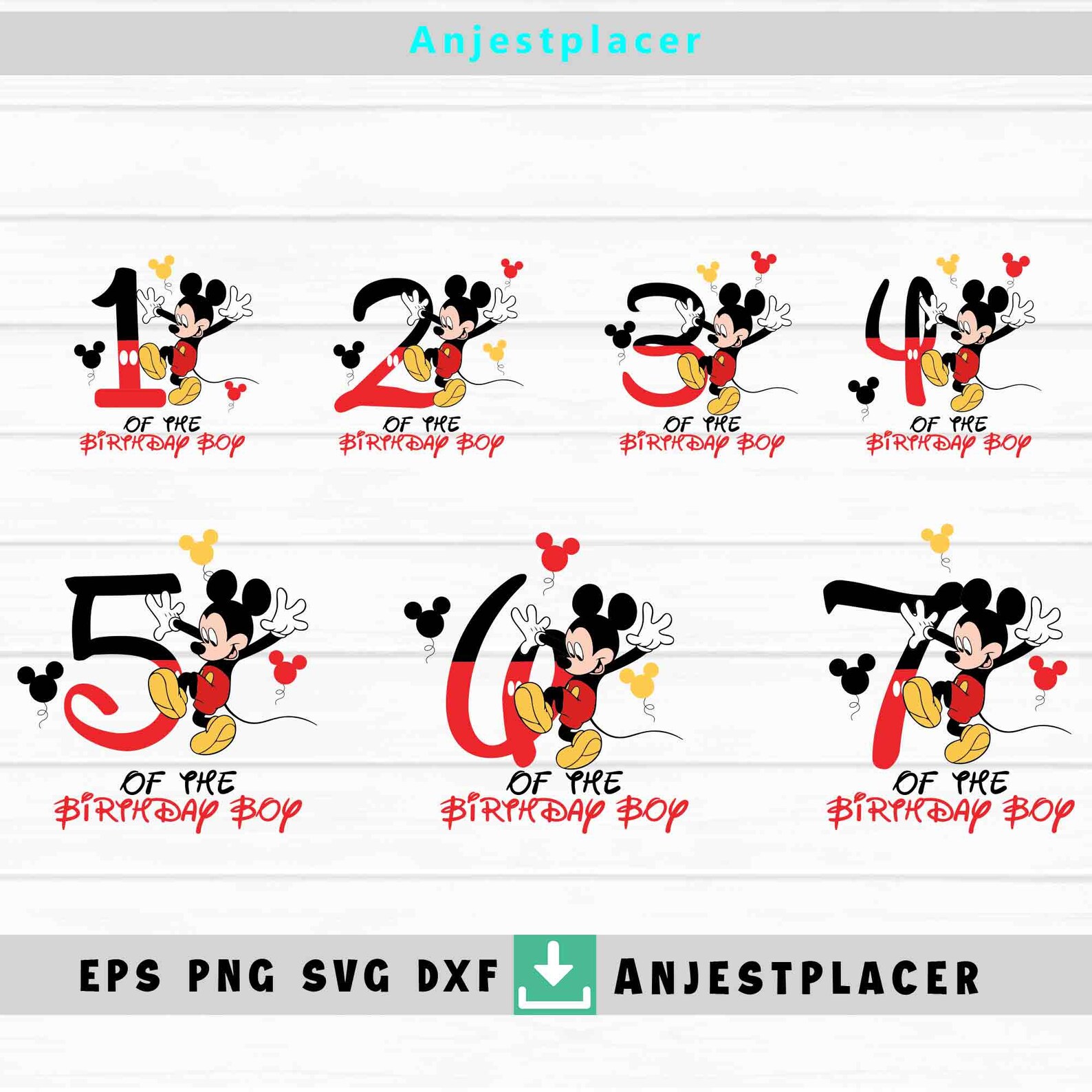 Bundle Birthday Boy Svg Birthday Svg Cricut File Clipart - Etsy