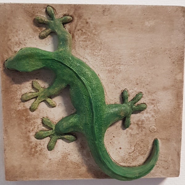 Mosaic Gecko - Etsy UK