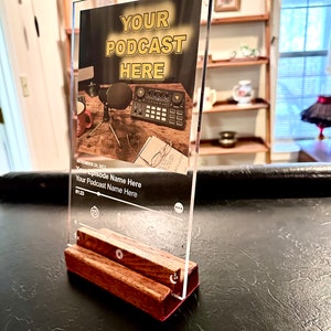 Customizable Podcast Screenshot Sign - Spotify Sign, Plaque ...