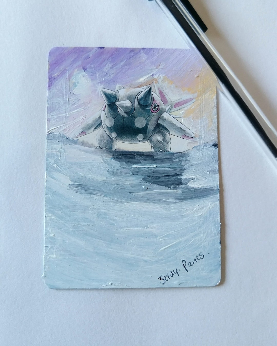 Pokemon Card Alter Painting Extended Art Handpainted Gift Ideas Gifts ...