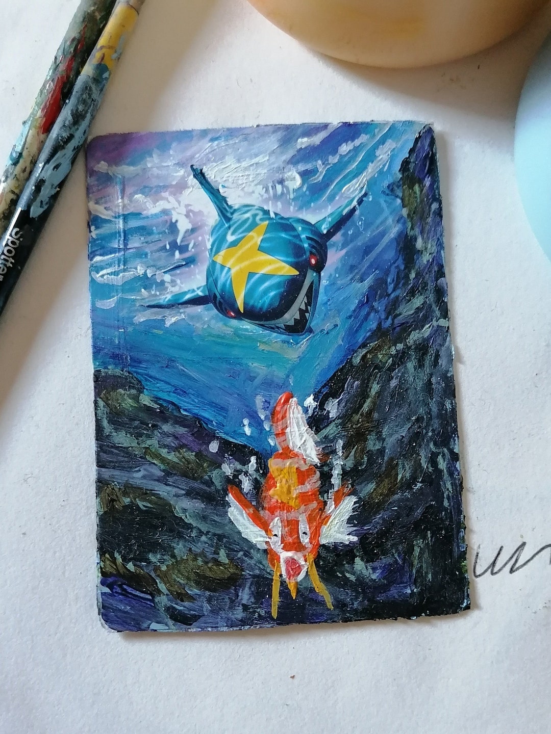 Pokemon Card Alter Painting Extended Art Handpainted Gift - Etsy