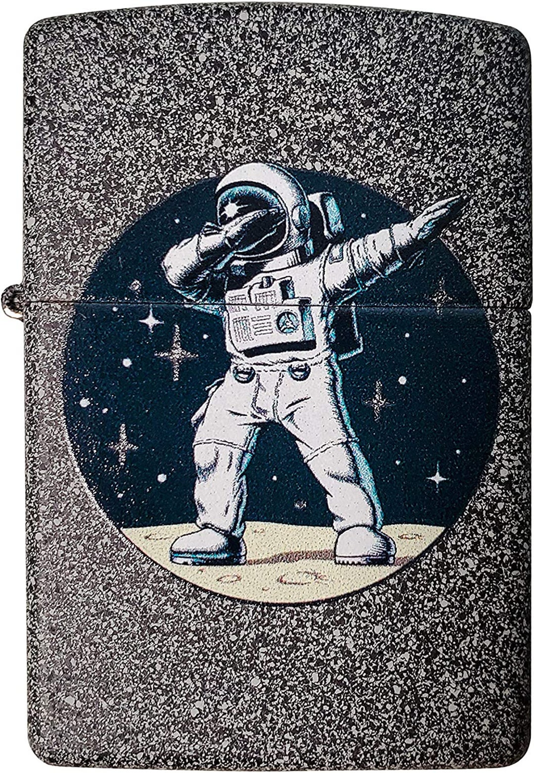Zippo Custom Lighter Galactic Dabbing Space Astronaut Regular Iron ...