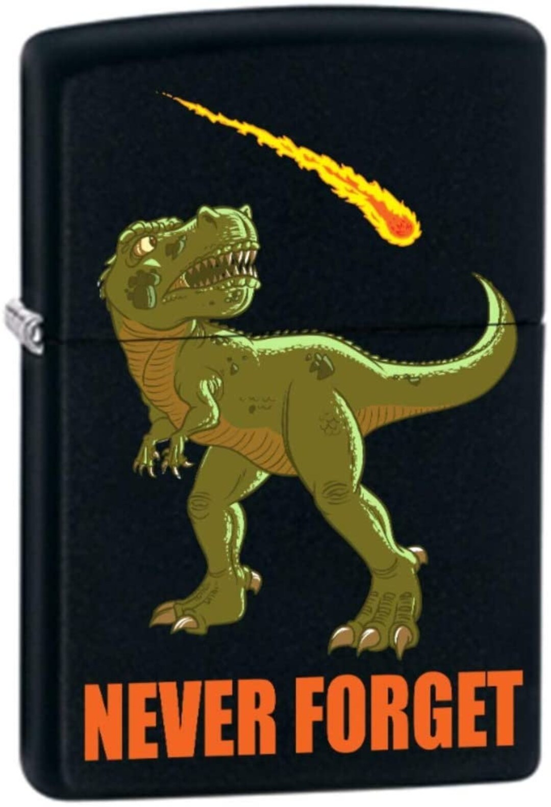 Never Forget Dinosaur Asteroid Extinction Black Matte Custom - Etsy