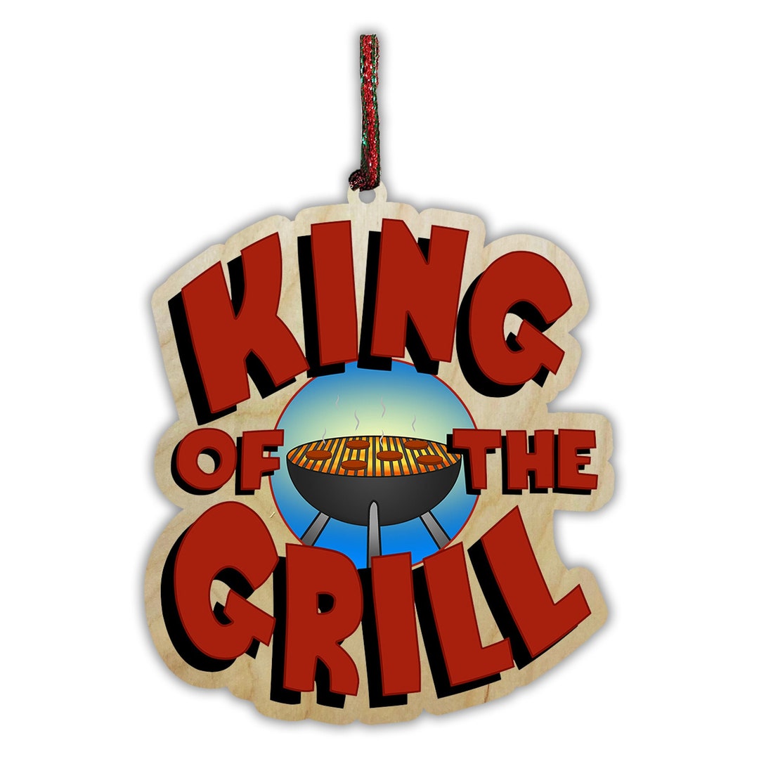 King of the Grill Redneck Show Iconic Parody Phrase - 3D Color Printed ...
