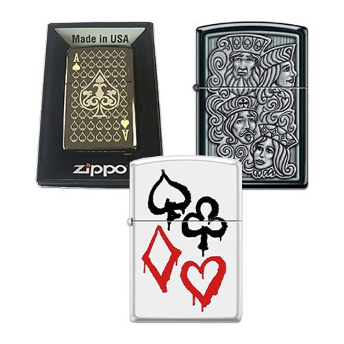 Zippo Lighter Card Designs