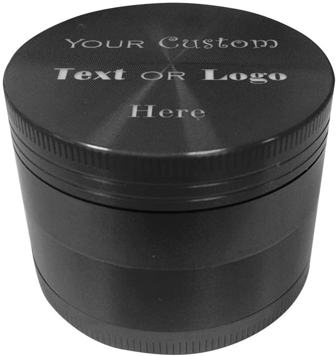 Custom Personalized 3D Laser Engraved Large Herb, Spice, Leaf Metal ...