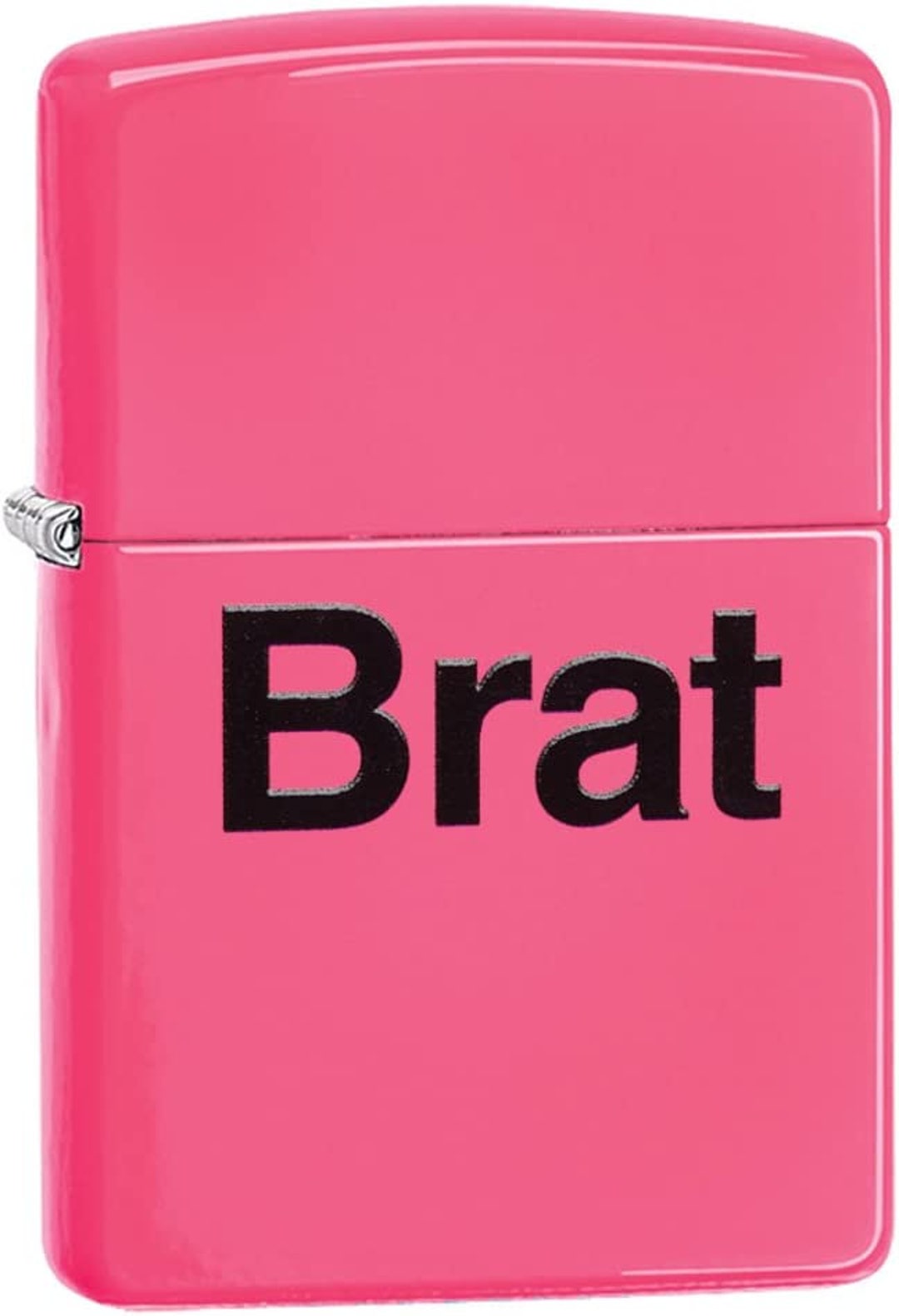 Zippo Brat Pocket Lighter, Neon Pink - Etsy