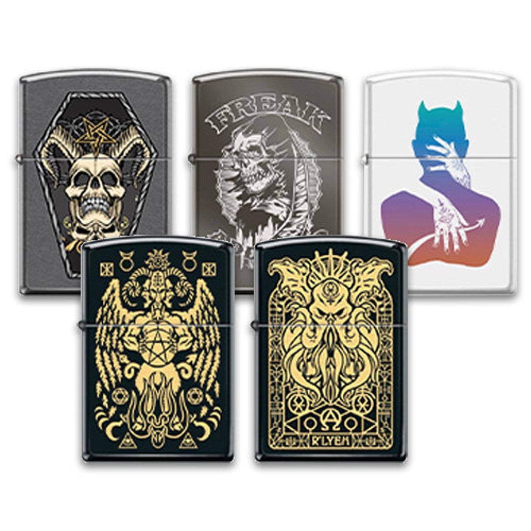 Windproof Zippo Lighters Occult Designs - Etsy