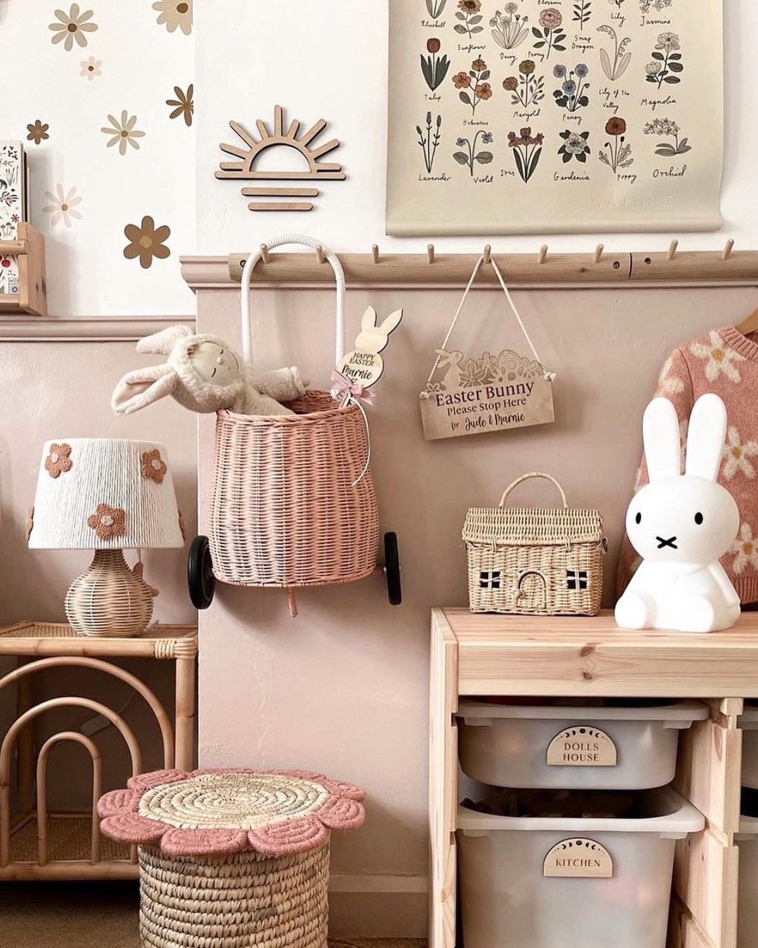 Daisy Table Lampshade| Miss Bloom | Handwoven Macrame Table Lampshade ...