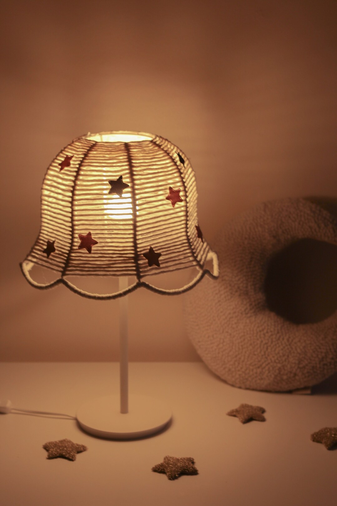 Table Lampshade in Ekru Colour - Etsy