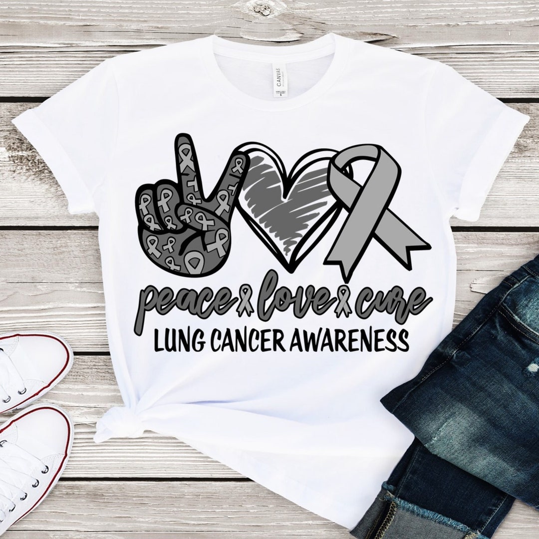 Lung Cancer Shirt | Lung Cancer Awareness Shirt | All Cancer Shirt ...