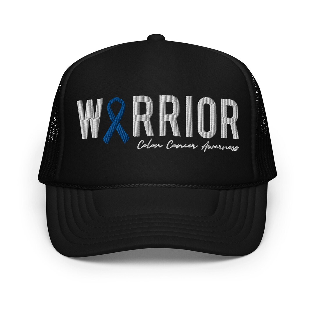 Colon Cancer Trucker Hat, Colon Cancer Awareness, Colon Cancer Cap ...