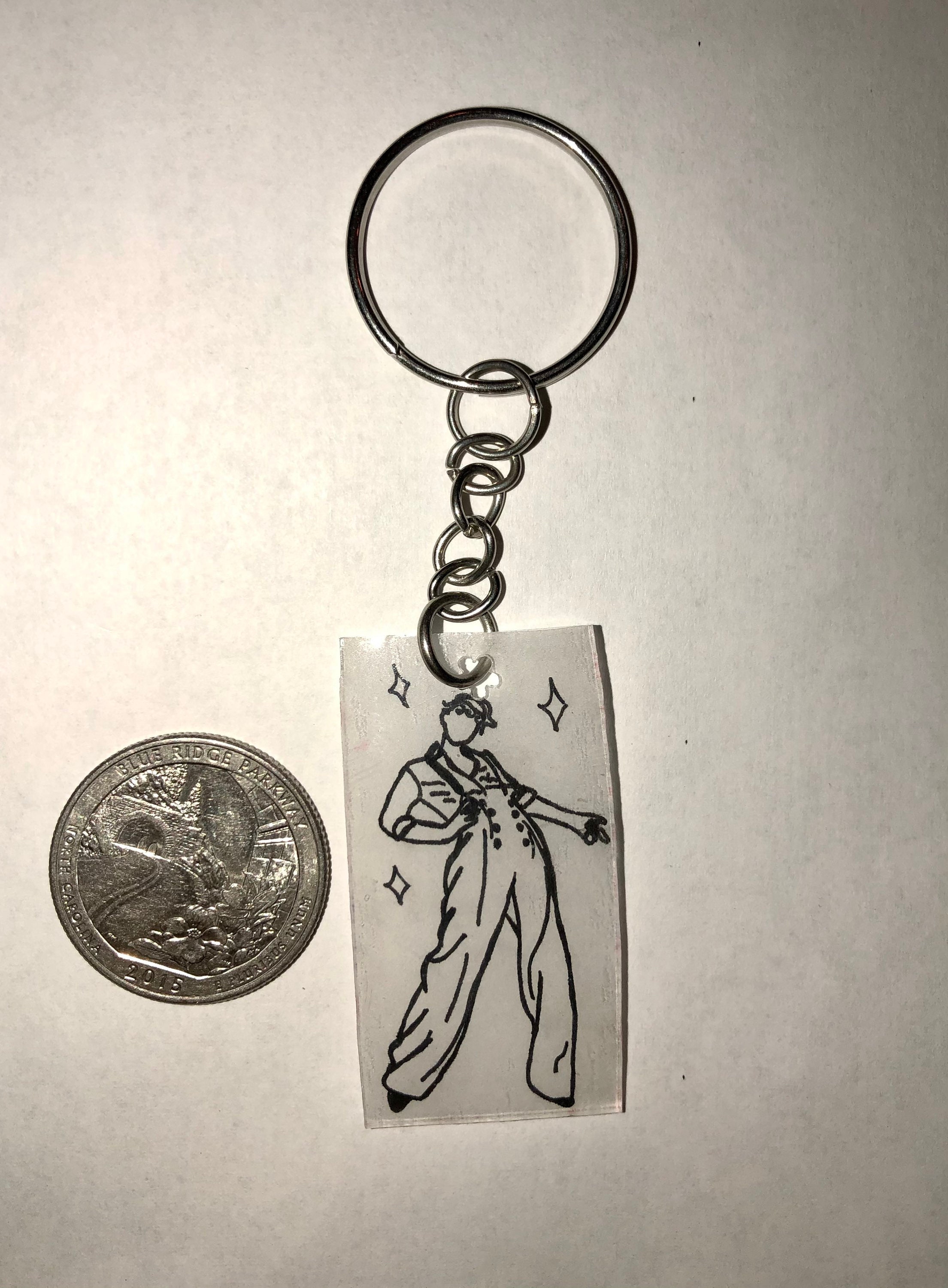 Harry Styles Keychain Fine Line Cute Accessory Fan Gift - Etsy Canada