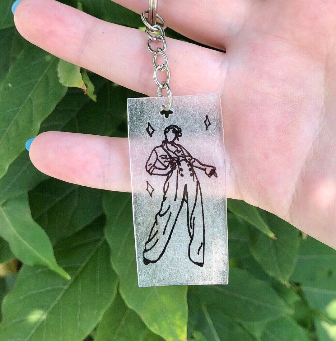 Harry Styles Keychain Fine Line Cute Accessory Fan Gift - Etsy Canada