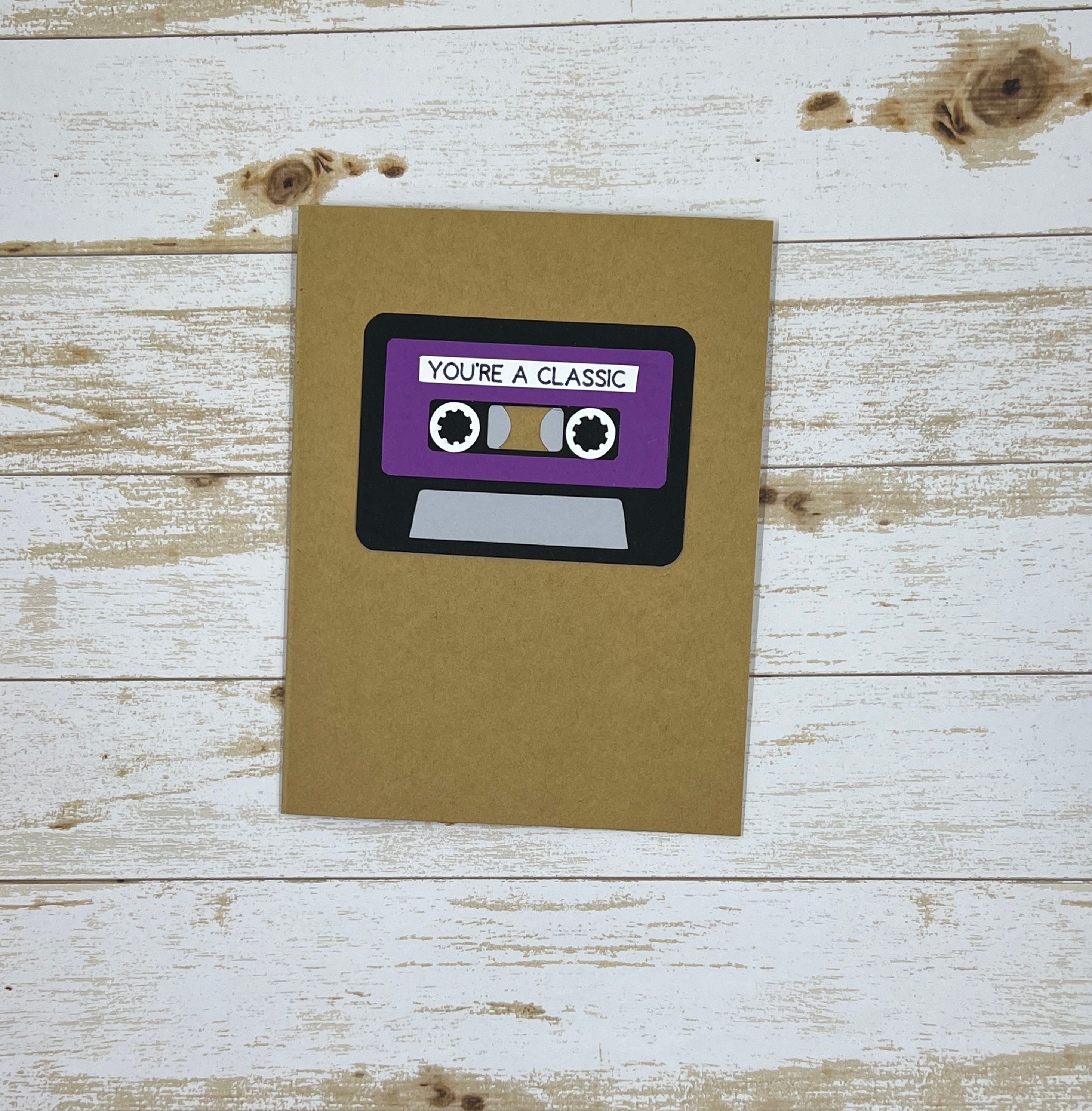 Funny Birthday Card Vintage Cassette Tape Birthday Card Etsy