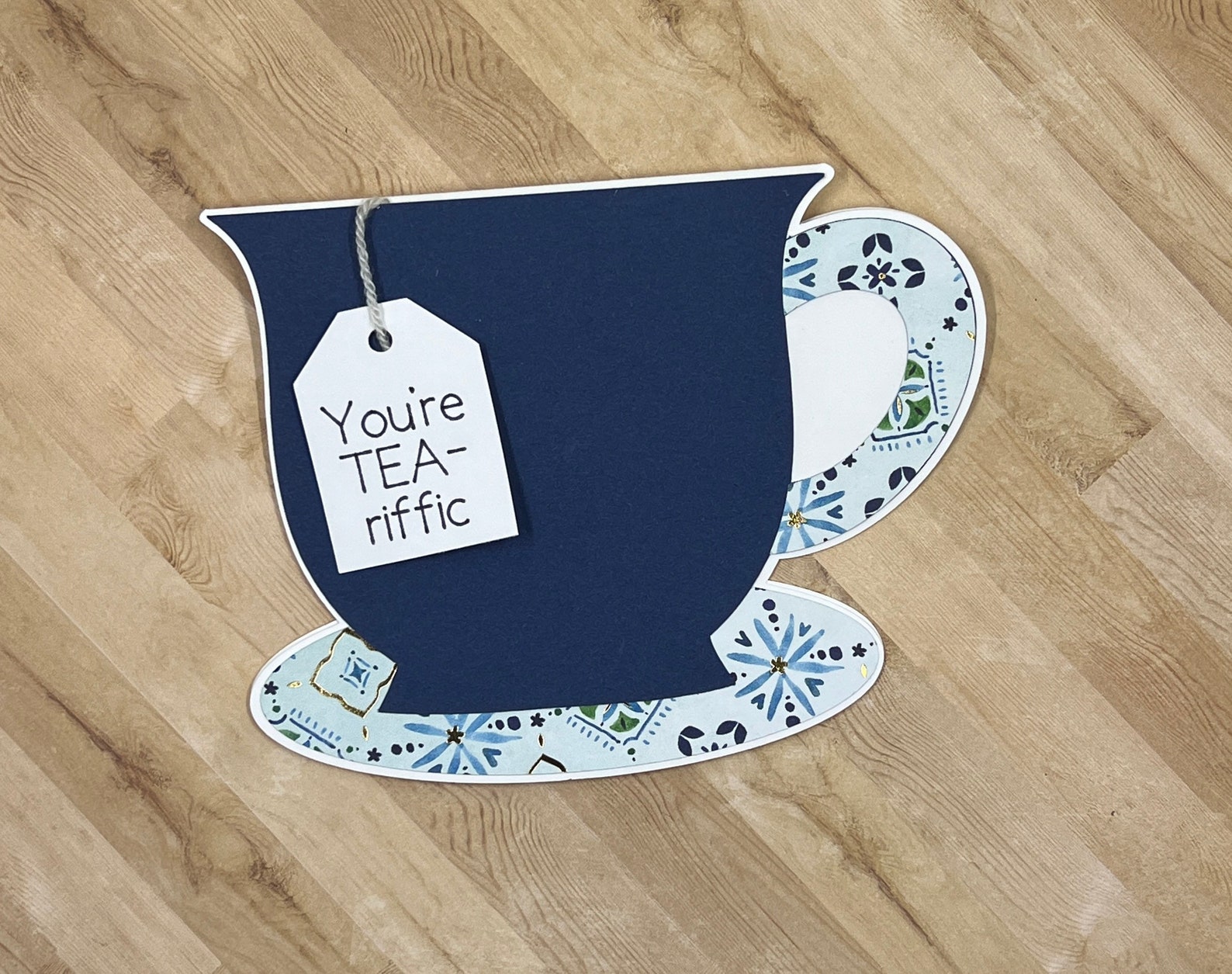 You're Tea-riffic Card Tea Birthday Card Tea Card - Etsy