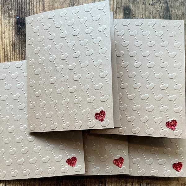 Heart Card - Etsy