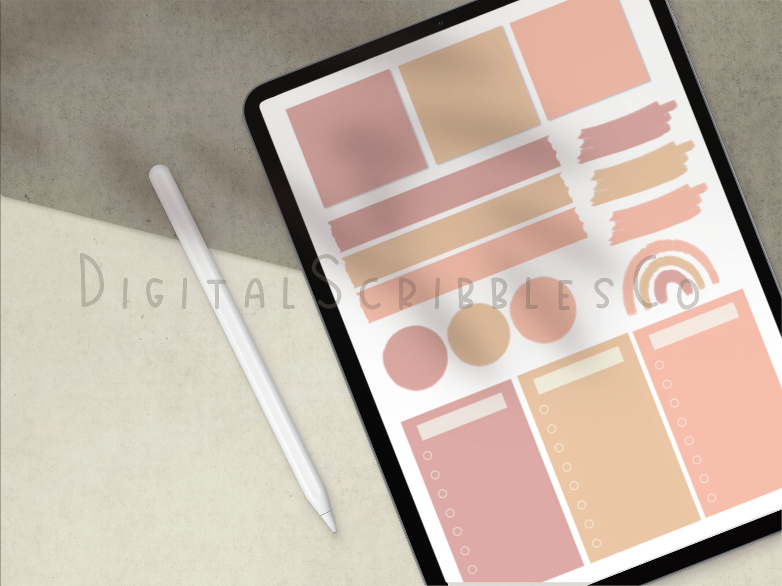 Minimalistic Digital Sticker Pack | Digital Stickers for Goodnotes ...