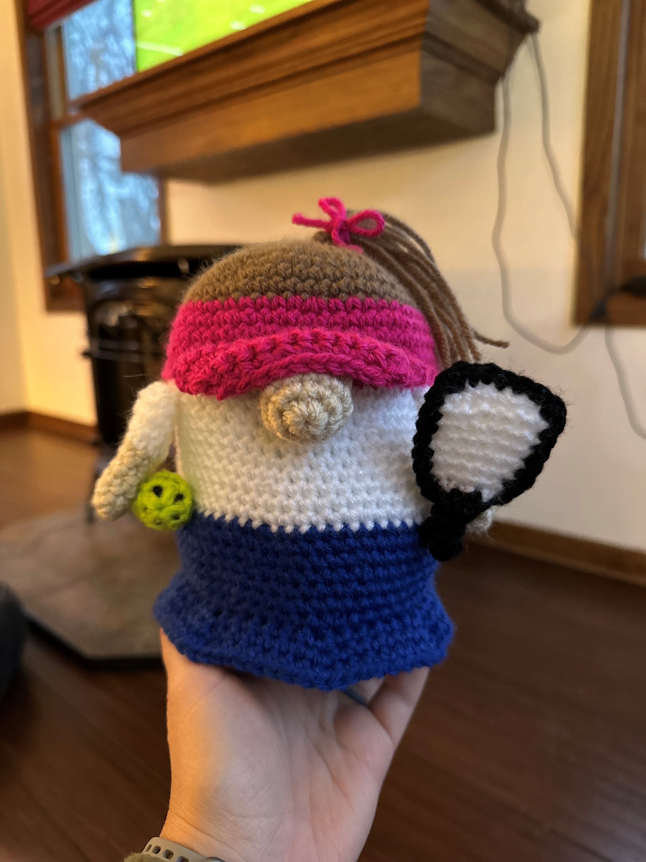 Crochet Pickleball Gnome Plush Pattern: Lady and Dude Gnomes (PDF ...