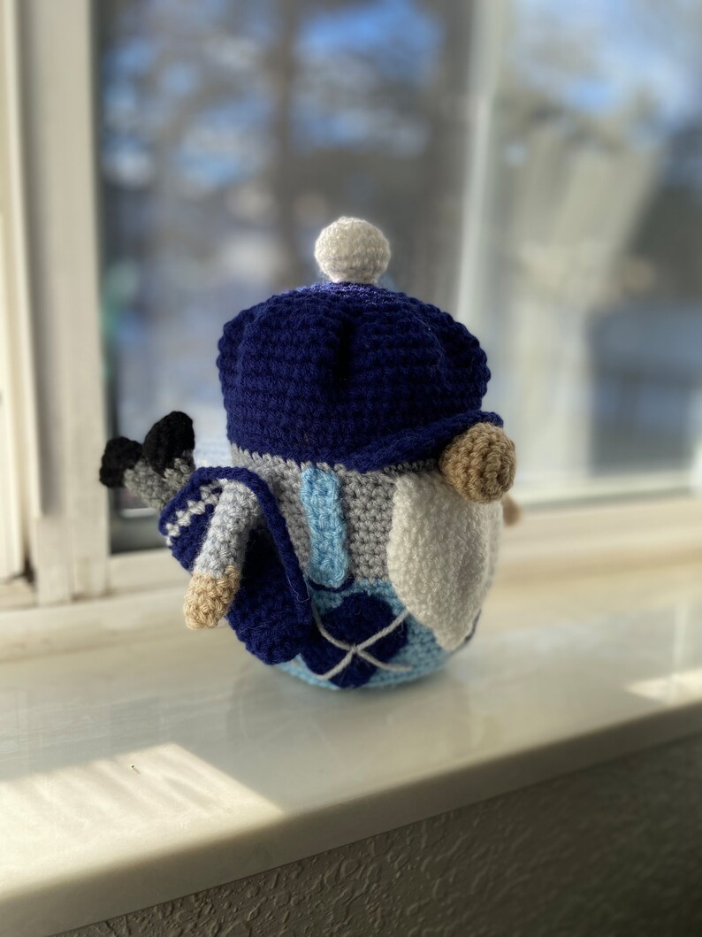 Crochet Golfer Gnome Plush PATTERN with Golf Club Headcover - Etsy