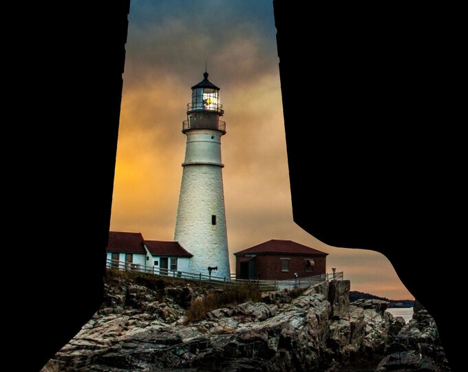 Lighthouse Printable Vinyl Printable HTV Print Then Cut | Etsy