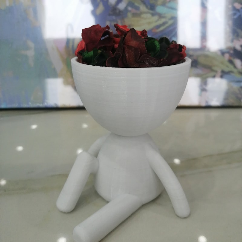 3d Printed People Planter - Etsy