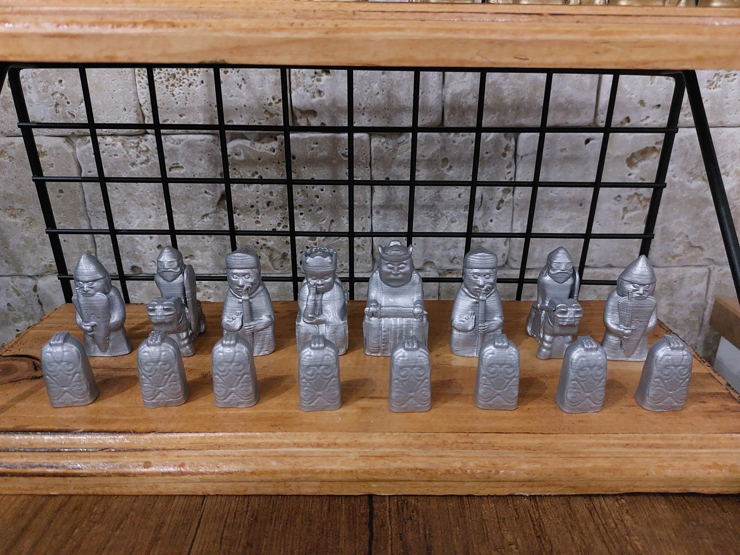 Isle of Lewis Chess Set Lewis Chessmen Complete Set Games - Etsy