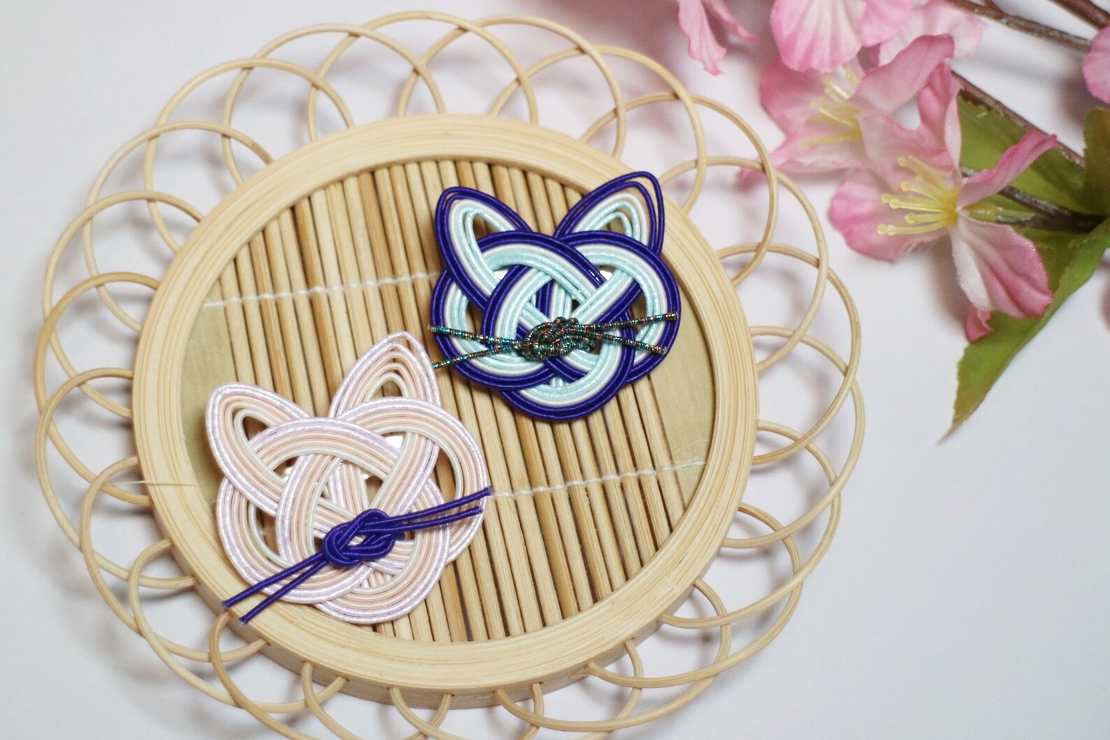 Mizuhiki Broach / Handmade Japan Japanese Tradition Kimono - Etsy